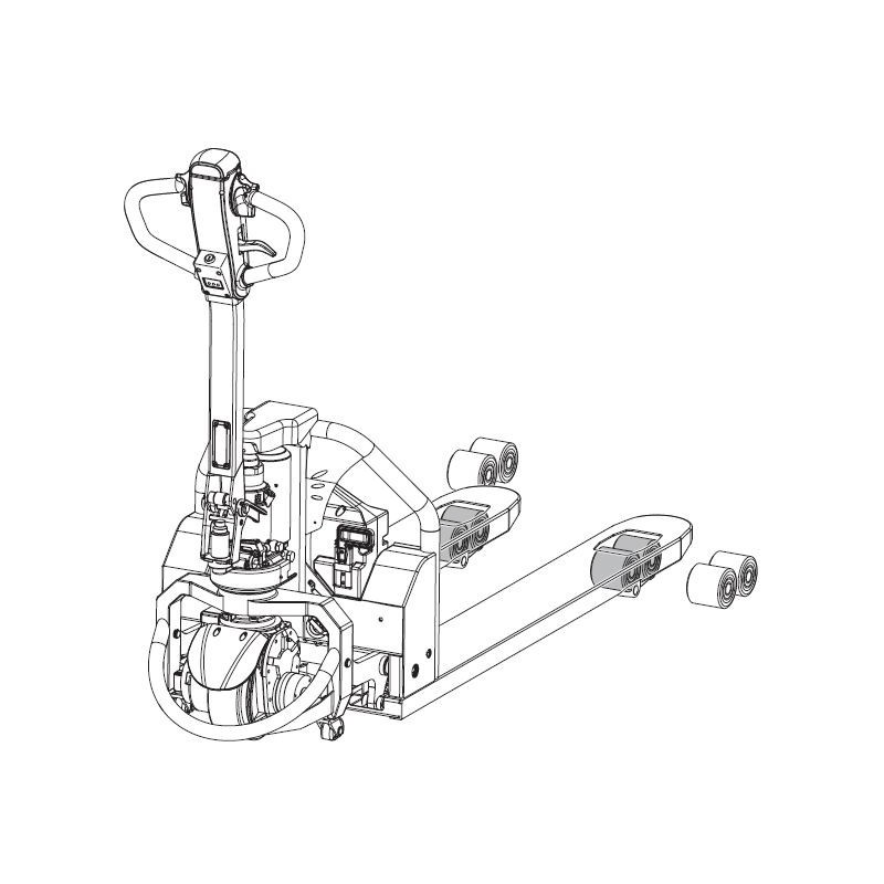 Cost Effective Jungheinrich Self-Service Kit | PTE 1.3: Load Wheels